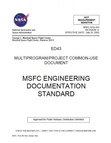 MSFC STD- Engineering Documentation Standard | SE Goldmine